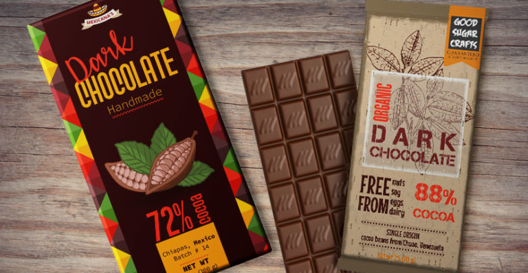 Chocolate Labels and Tags