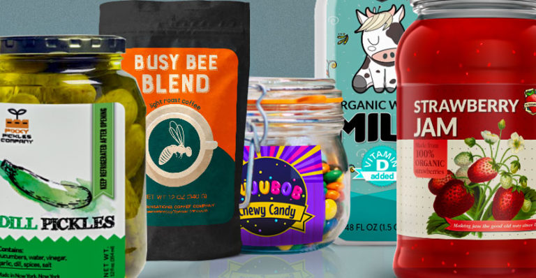 How to Choose Colors and Dimensions for Food Labels