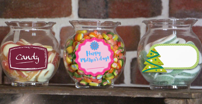 Free Printable Food Labels for Home Organization