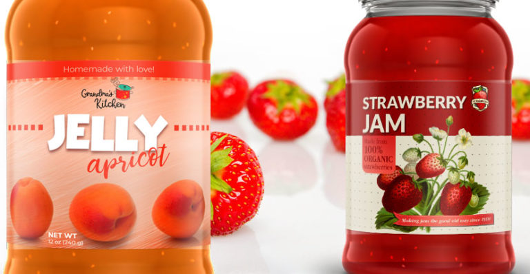 Jelly Jar Labels at FoodPackagingLabels.net